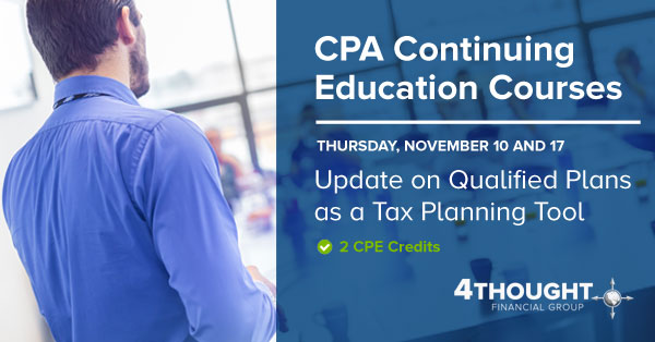 CPA Continuing Education Courses: Update on Qualified Plans as a Tax ...