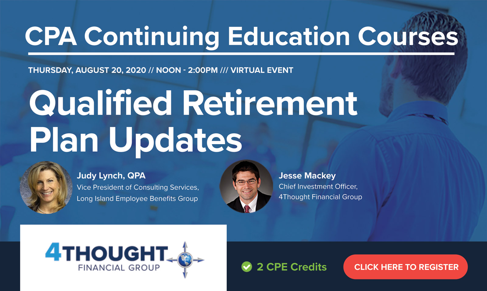 CPA Continuing Education Course: Qualified Retirement Plan Updates