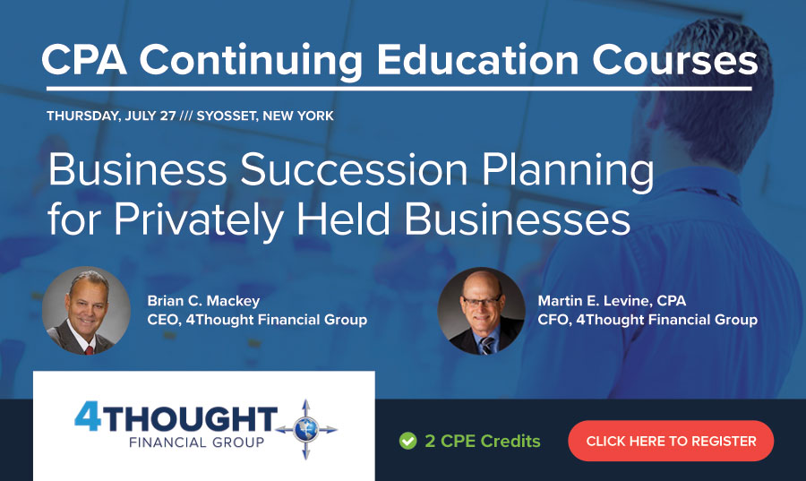 CPA Continuing Education Course: Business Succession Planning for ...